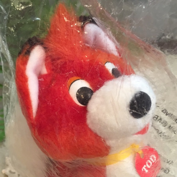 Disney | Accents | Vintage Nos Tod Plush Disney Fox And The Hound ...